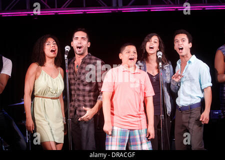 The cast of Rio A Special Preview of the 2012 The New York Musical ...
