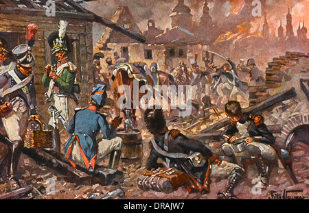 The 1812 Fire of Moscow, Russia Stock Photo: 116289809 - Alamy