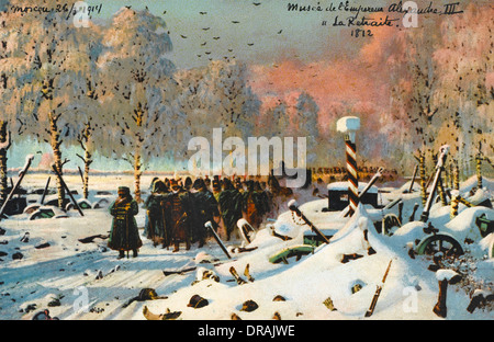 Napoleon's retreat from Moscow, 1812 Stock Photo - Alamy