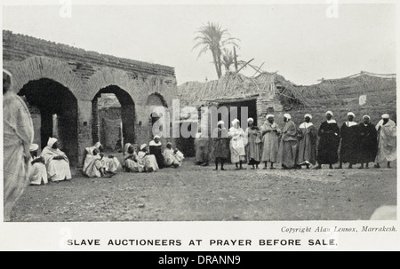 Morocco - Slave Market at Marrakesh Stock Photo - Alamy