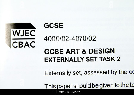 WJEC welsh joint education committee GCSE examination results, Wales UK ...