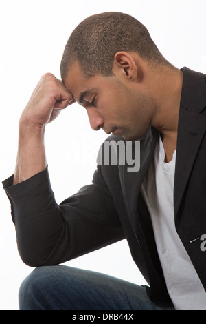 Handsome hispanic hunk businessman Stock Photo - Alamy
