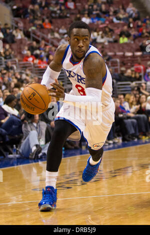 January 10, 2014: Philadelphia 76ers point guard Michael Carter ...