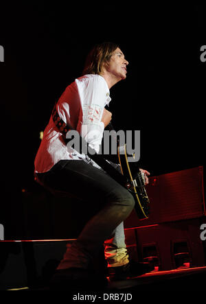 Per Gessle of Roxette performing live in concert at the LG Arena ...