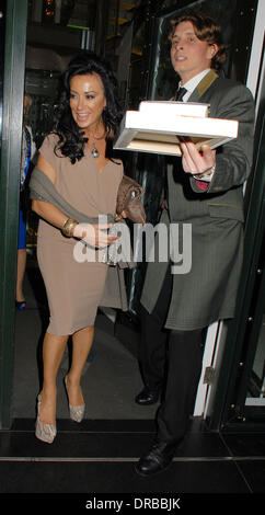 Nancy Dell'Olio, at the Jake Arnott Book Launch Party at The Ivy Club ...