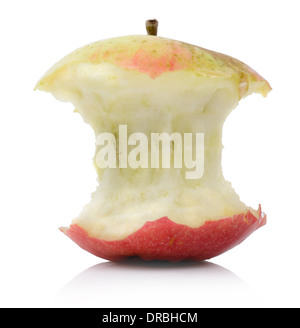 Fruits Vegetables apple core eaten up rest left over remainder remains ...