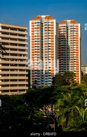 Singapore residential buildings Stock Photo - Alamy