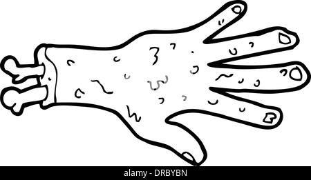 cartoon gross severed hand Stock Vector Image & Art - Alamy