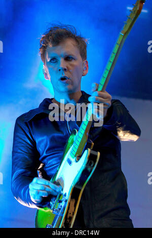 Sweden's biggest rock band 'Kent' performing a sold out concert at ...