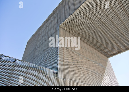 Modern building against blue sky Stock Photo - Alamy