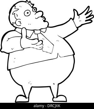 cartoon exasperated middle aged man Stock Vector Image & Art - Alamy