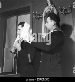 French chaplain WWII Stock Photo - Alamy