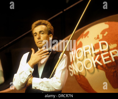 Welshman Terry Griffiths at The Embassy World Snooker Tournament ...