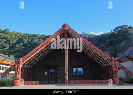 Mataatua Wharenui, Maori Meeting House, Whakatane, Eastern Bay of ...