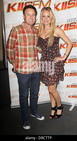 Chris Harrison, Erica Rose KIIS 102.7 Teen Choice Awards Lounge ...