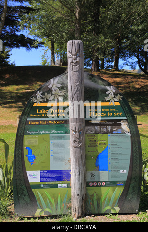 Lake Tutira Hawkes Bay New Zealand Stock Photo - Alamy