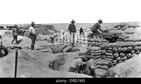 World War 1 (WW1) Gun emplacements at Fort Douaumont near Verdun Stock ...