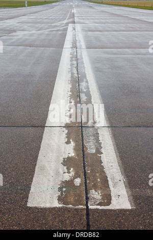 Rain at the Airfield Stock Photo - Alamy
