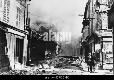 destruction, world war i, soissons, ww1, wwi, world war one Stock Photo ...