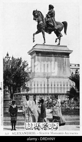 Muhammad Ali Statue, Alexandria, Egypt Stock Photo - Alamy
