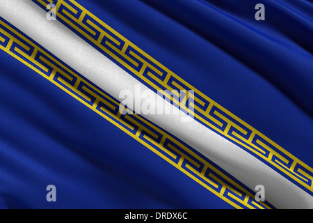 Flag of Champagne-Ardenne Stock Photo - Alamy