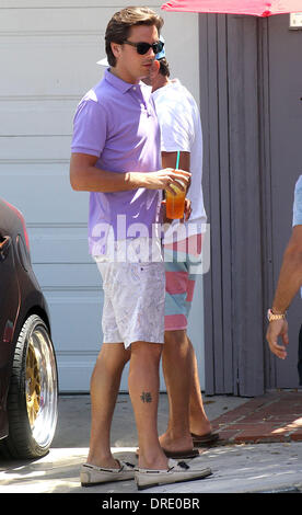 Scott Disick attends a private party in Malibu Los Angeles, California ...