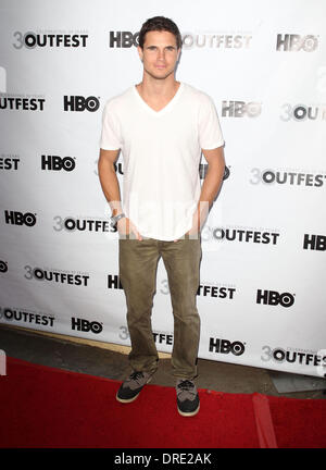 Robbie Amell Closing Night Gala 2012 Outfest with "Struck By Lightning ...
