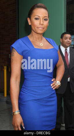 Mel B, real name Melanie Brown, outside the 'Good Afterrnoon America ...