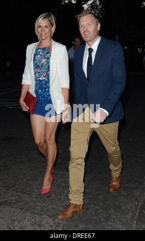 Jenni Falconer and James Midgley attending the British Academy Games ...