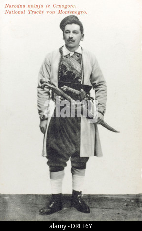 National Costume of Montenegro Stock Photo - Alamy