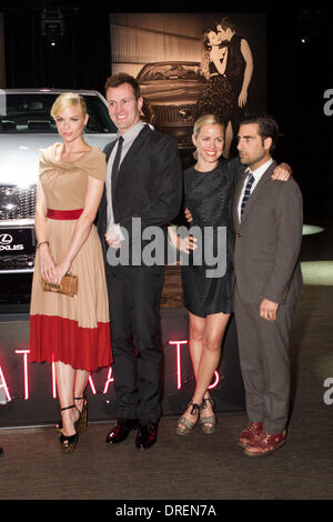 Brady Cunningham, Jason Schwartzman, Jaime King and Kyle Newman Lexus ...