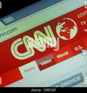 CNN website on laptop screen Stock Photo - Alamy