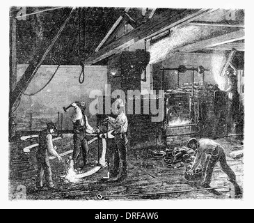 casting pit bell foundry Bellfounding bells foundry church clock craft ...