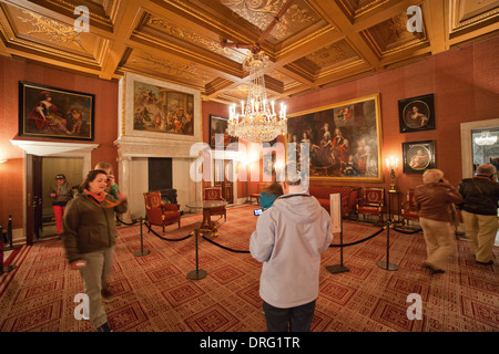 Chamber in the Royal Palace (Dutch: Koninklijk Paleis) in Amsterdam ...