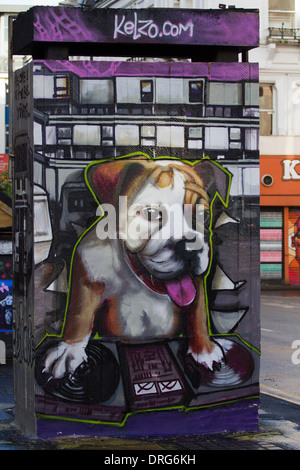 Stevenson Square Graffiti Art for the bus drivers Kelzo street art ...