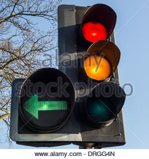 traffic lights showing red amber green all three lights on at once ...