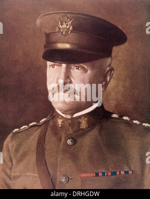 John Pershing, World War 1 commander of the U.S. forces in Europe. Ca ...