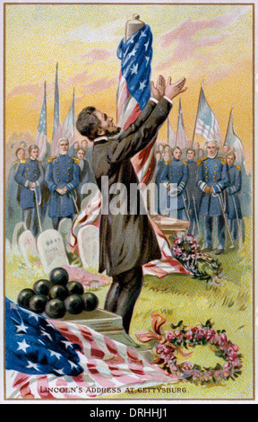 Lincoln's Gettysburg Address, Gettysburg Stock Photo - Alamy