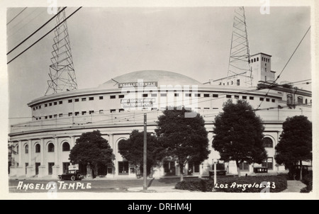 Angelus Temple, Los Angeles, California, USA Stock Photo - Alamy