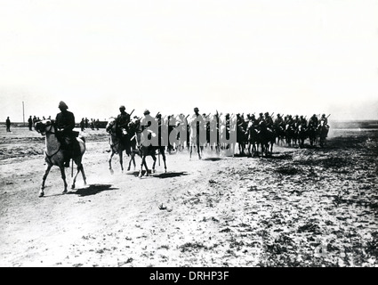 Turkish cavalry in World War I, 1917 Stock Photo, Royalty Free Image ...