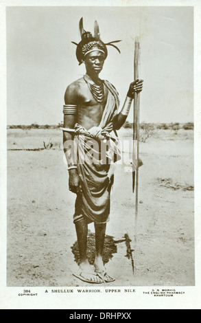 Sudan - Shilluks of the Upper Nile Stock Photo - Alamy