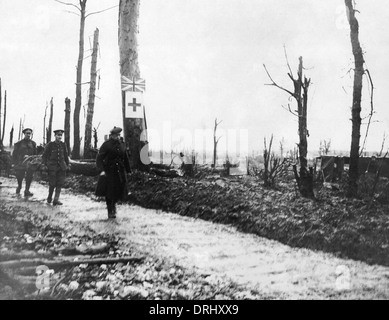 WWI, First Aid Dressing Station, 1917 Stock Photo - Alamy