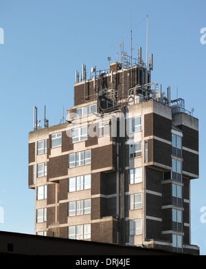 Grosvenor House, formerly the Strathclyde hotel in Corby town centre ...