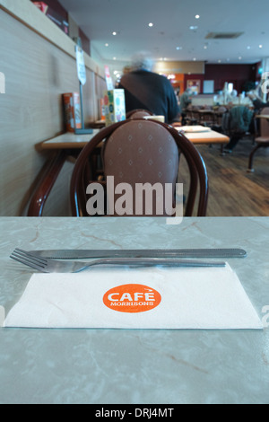 Morrison's cafe, Corby, England Stock Photo - Alamy