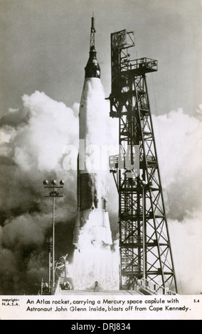 NASA Mercury Atlas friendship 7 rocket visitor center Kennedy Space ...