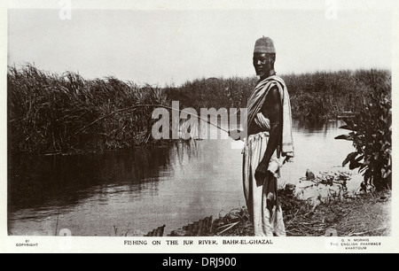 SOUTHERN SUDAN, Bahr al Ghazal region , Lakes State, Dinka tribe with ...