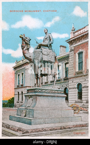 General Gordon Statue, Chatham Stock Photo - Alamy
