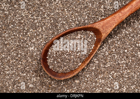 Chia seeds on a spoon Stock Photo - Alamy