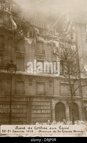 Gotha raid on Paris, WW1 Stock Photo - Alamy