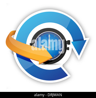 time constant movement concept illustration design Stock Photo - Alamy